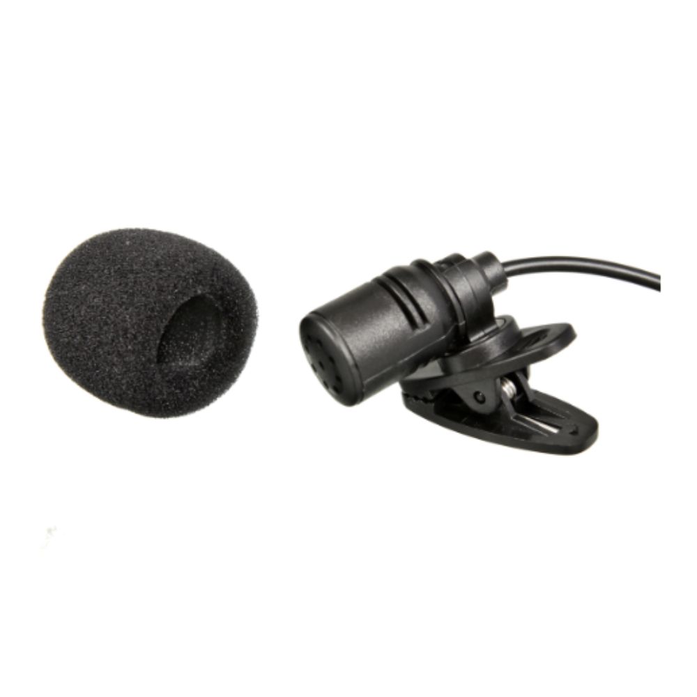 Mini microfone de lapela plugue p2 3,5mm cabo 0,90cm | Connexxus