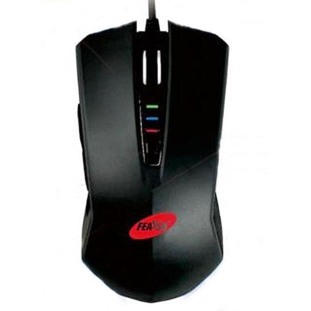 Mouse Óptico Usb para Games Famo-15 Feasso | Connexxus